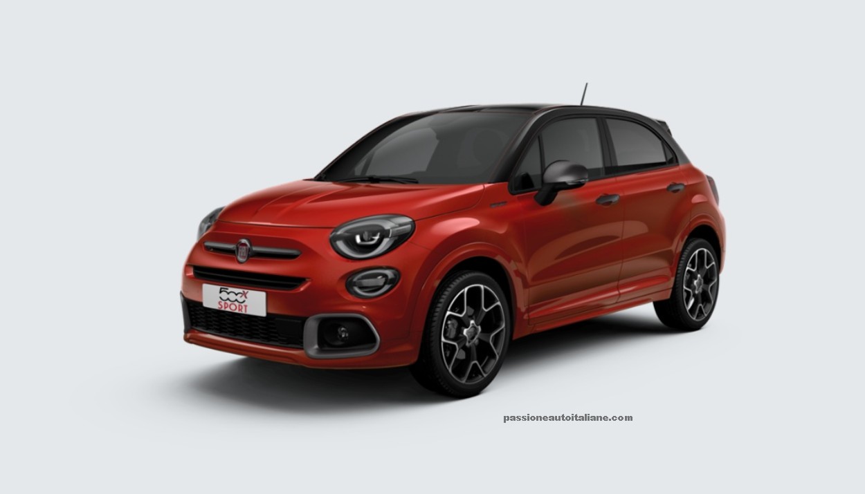 Gamma colori Fiat 500X Sport