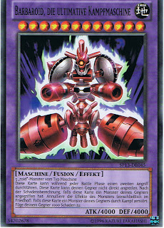 yugioh-informationen: Barbaroid, die ultimative Kampfmaschine