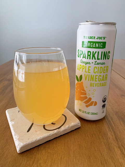 Trader Joe's Organic Sparkling Apple Cider Vinegar Beverage: Ginger + Lemon and Lemon + Strawberry