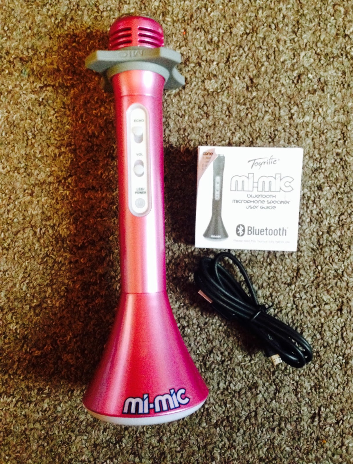 My Little L: Review: Mi-Mic Bluetooth karaoke microphone speaker