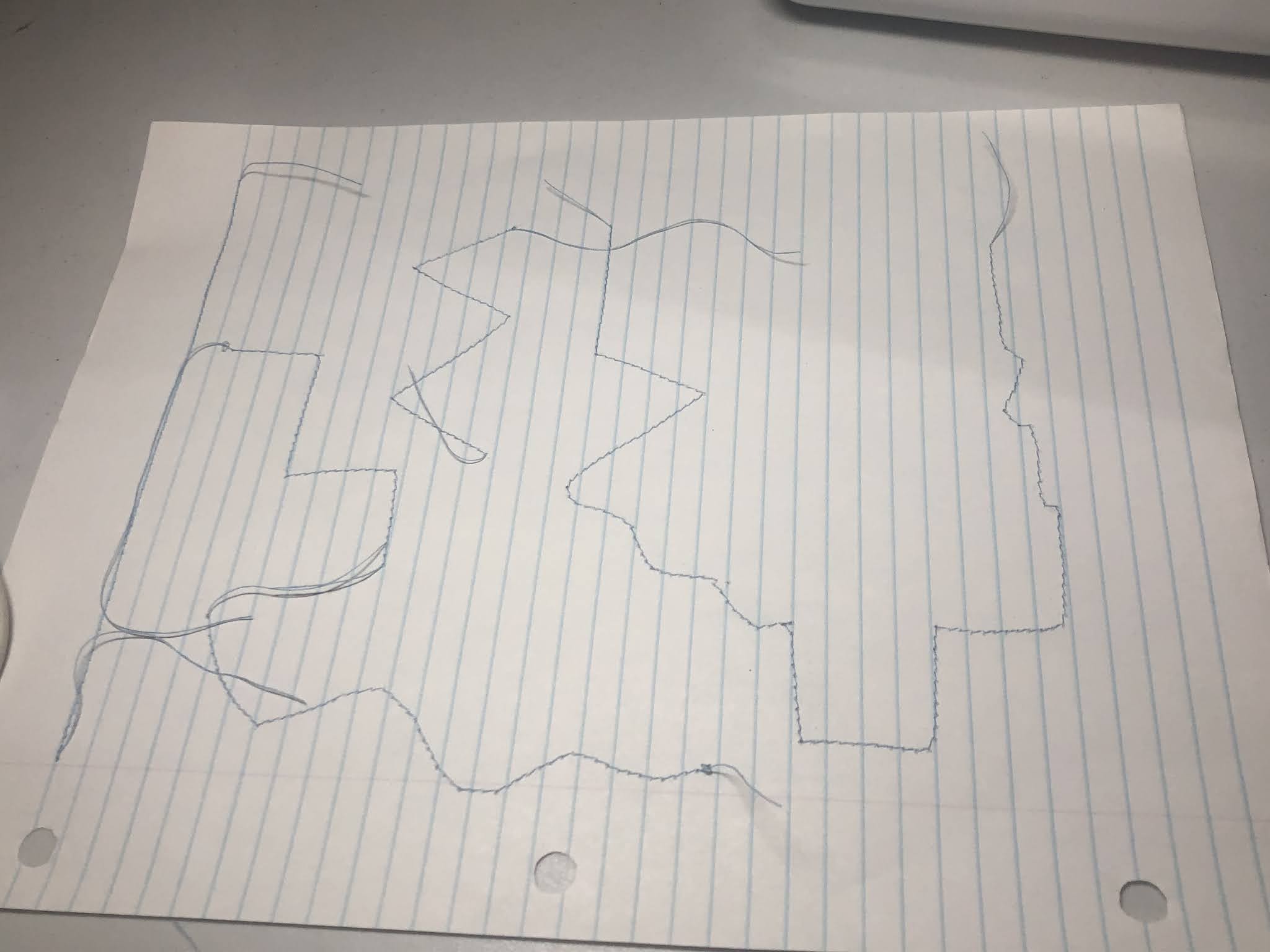 Learning To Sew: Sewing On Paper Part Two With Thread