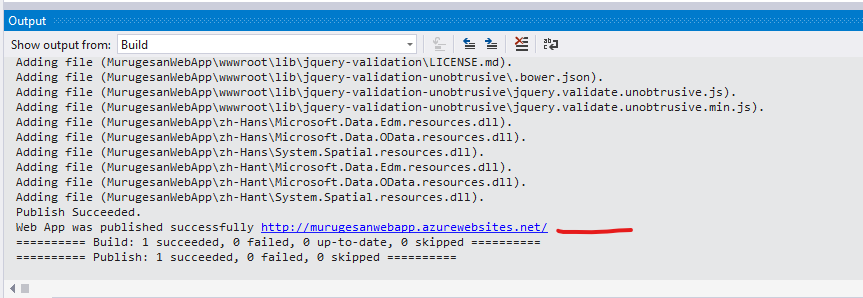 Murugesa Pandian: Creating Azure Web App using PowerShell and Visual Studio