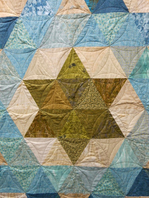Quilting After Dark: Star of David finished!