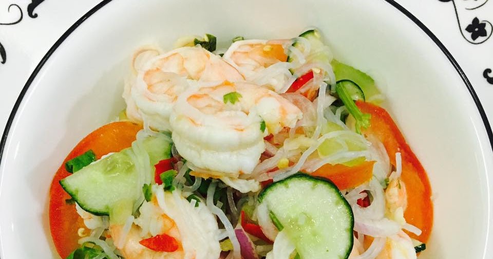 Cik Wan Kitchen: Kerabu Udang sama Suhun