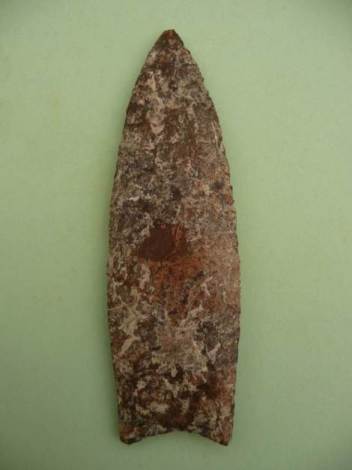 antrophistoria: Descubren en Sonora una punta Clovis de más de 10 mil años de antigüedad.