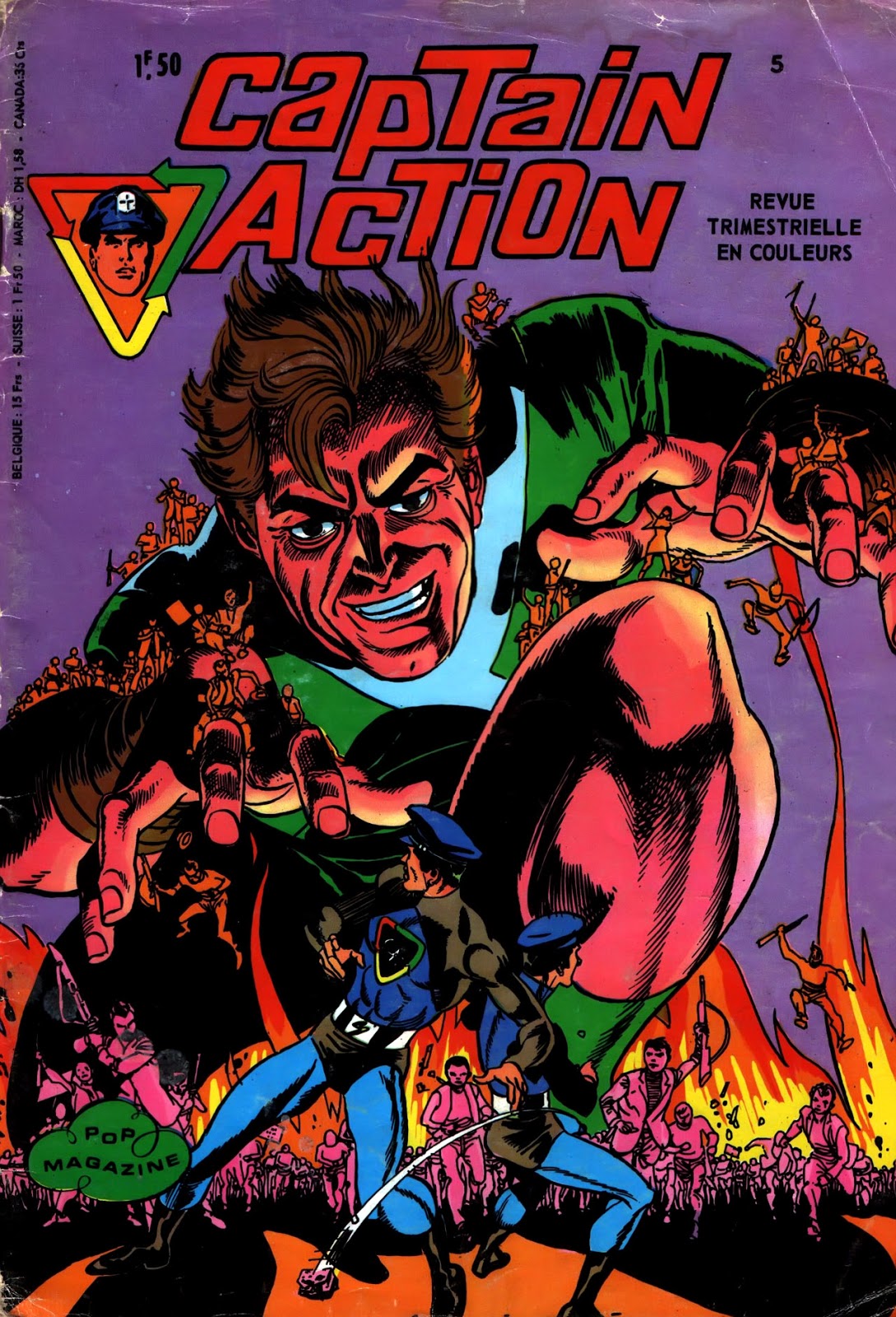 BdMagExhumator 2.0 : CAPTAIN ACTION 1 à 5