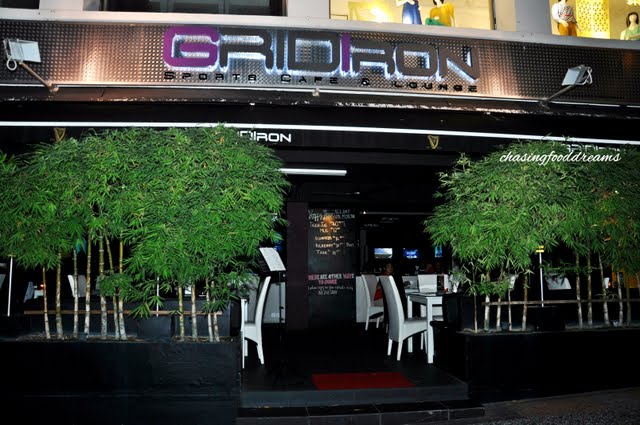 CHASING FOOD DREAMS: GRIDIRON Sports Cafe and Lounge, Bangsar: Nothing ...