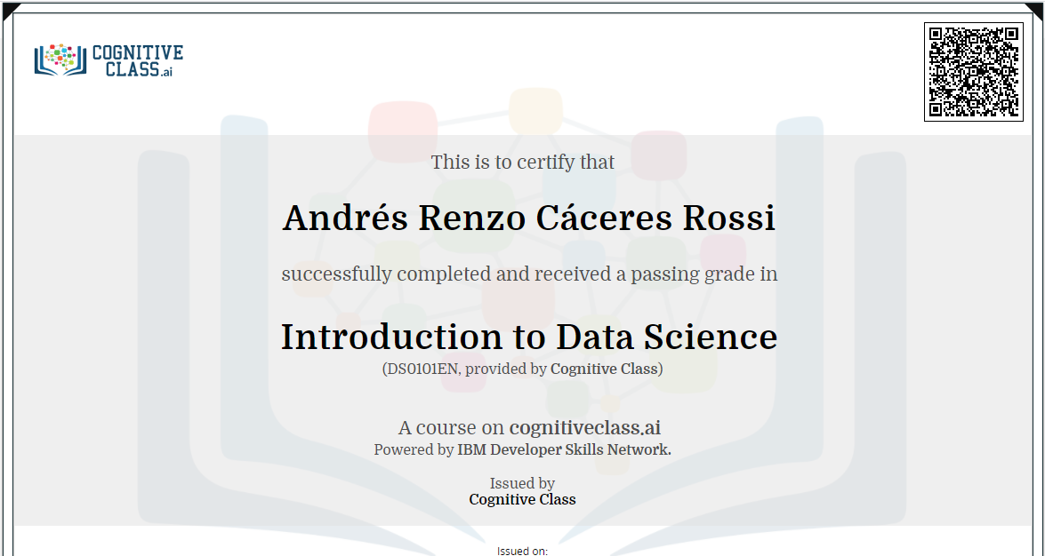 Hablamos R: Introducción al Data Science - IBM Cognitive Class