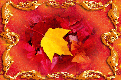 animowanegifkijesiennemireczki: Animowane gify jesienne liscie