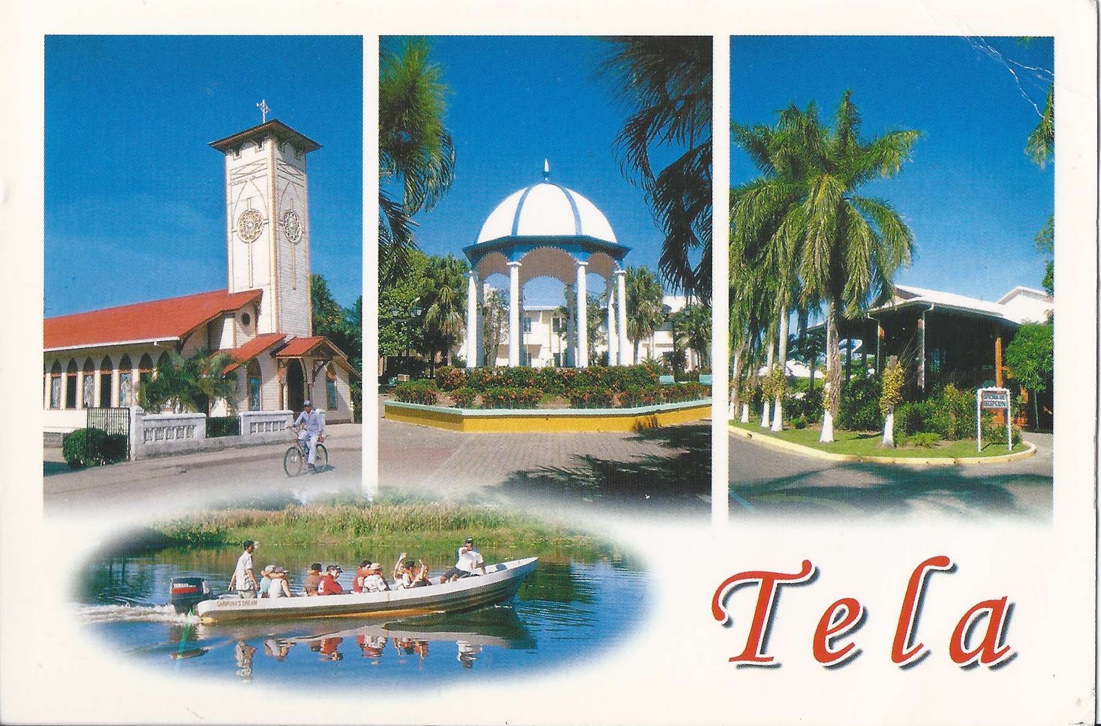 A Journey of Postcards: Tela, a postcard from the Honduras Carribbean coast
