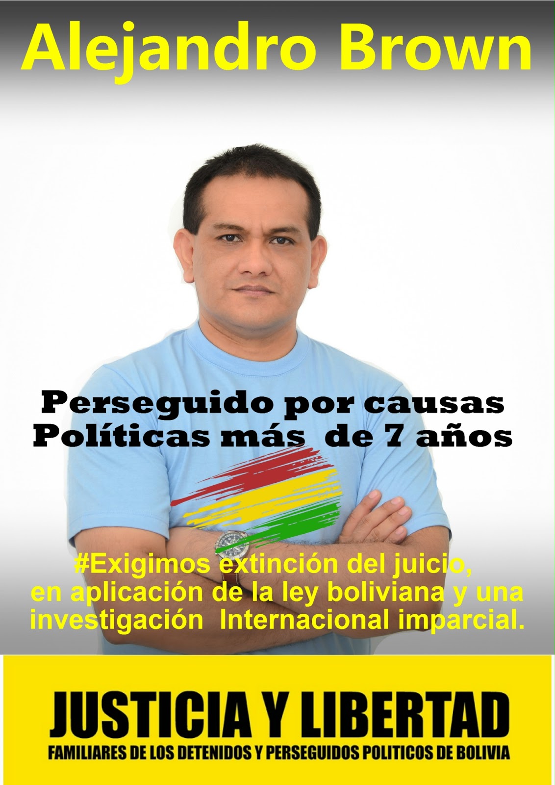 @AlejBrown: Alejandro Brown I. Perseguido por causas Políticas, más de ...