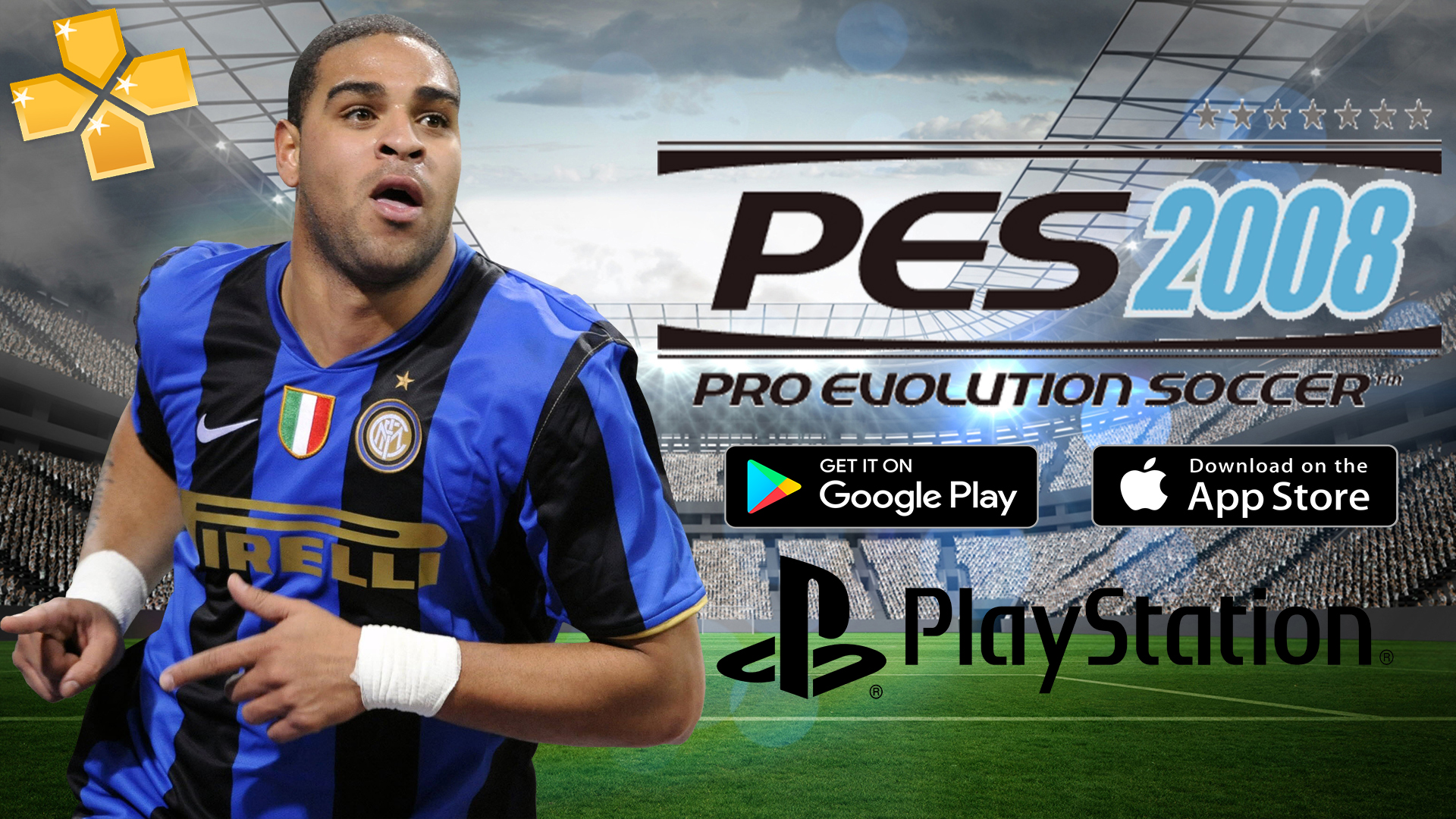 FANTASTICO! PES 2008 PPSSPP ORIGINAL PARA ANDROID (OFFLINE) DOWNLOAD!