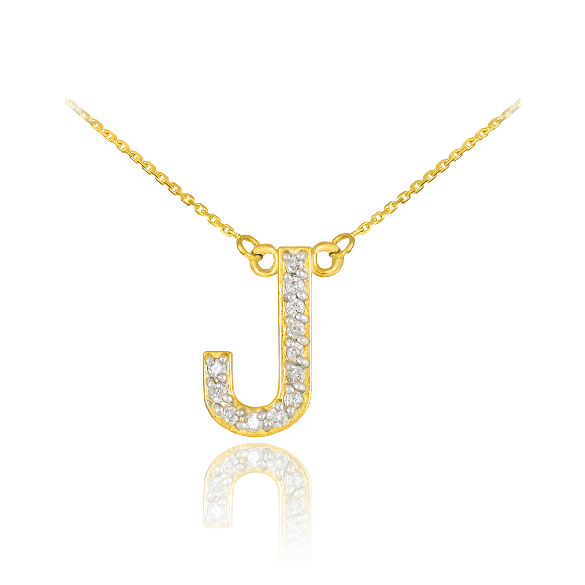 Letter J Necklace ~ Thankyou Letter