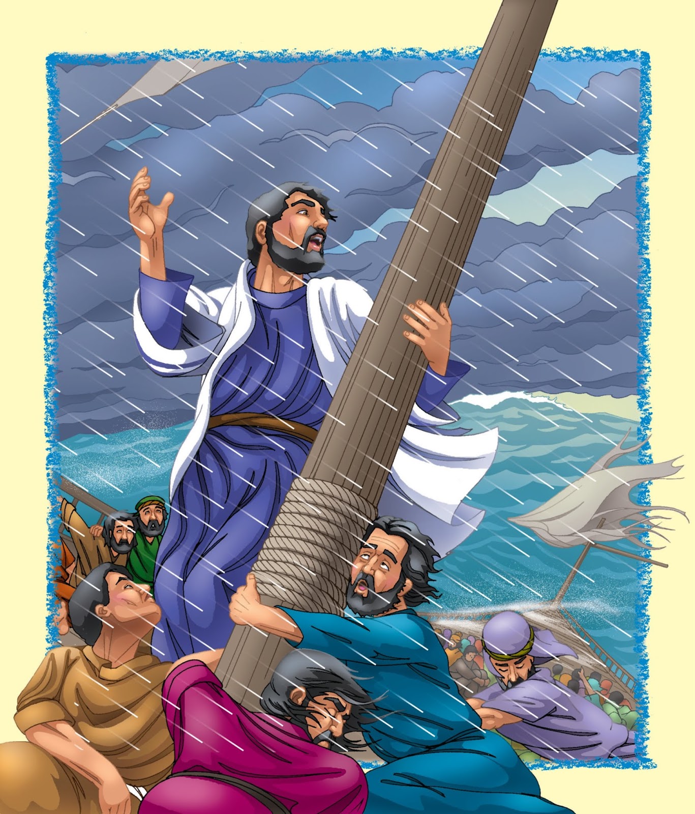 Infantes | Lección 9: El naufragio | 4to Trimestre 2023 | Año B ...