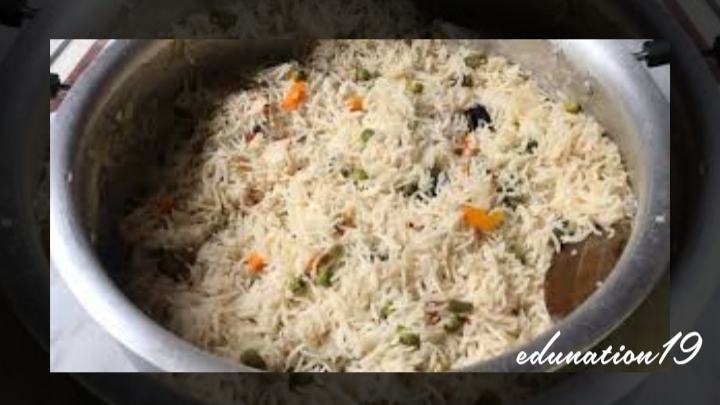 How to make Pulao at home easy recipe - edunation19