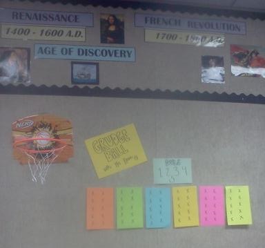 What I've learned as a substitute...: Mrs. W and Grudge Ball