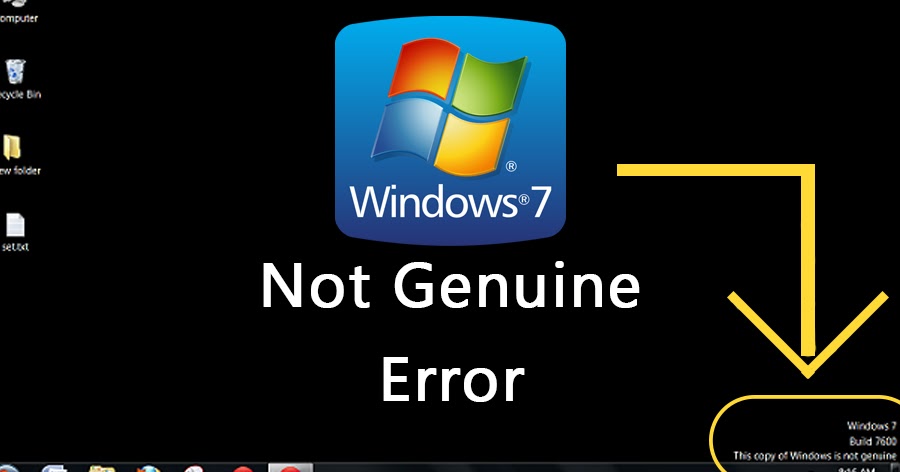 Windows is not genuine Error ဖြေရှင်းနည်း - MHP Computer Service