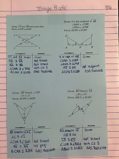 misscalcul8: Geometry Unit 5: Congruent Triangles Interactive Notebook