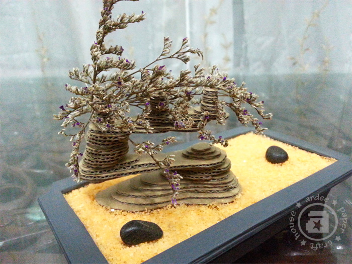 Miniature Cardboard Bonsai Tree | ardee's creation