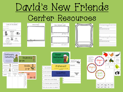 Second Grade Silliness: D is for David's New Friends