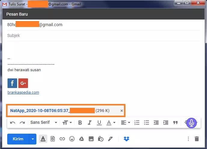 Cara Mengirim Pesan Audio di Gmail - Brankaspedia - Blog tutorial dan tips