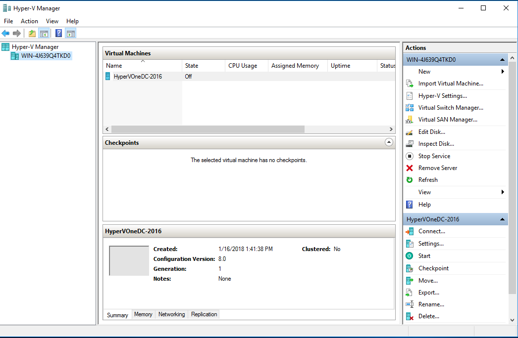 Installing & Configuring Hyper-V Virtualization in Windows Server 2016 ...