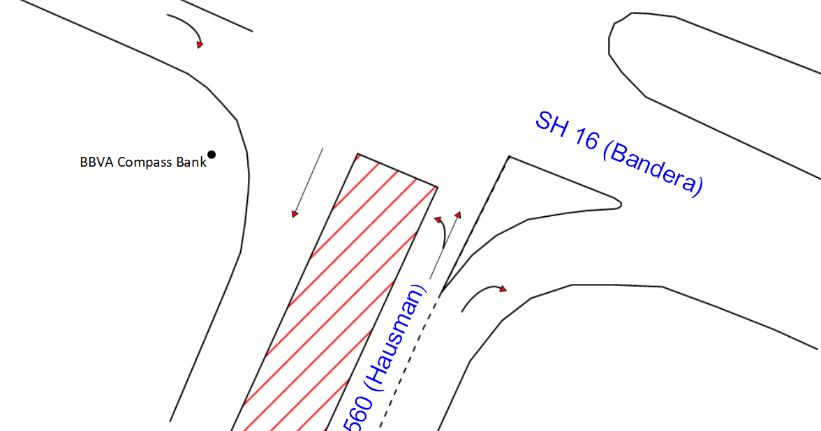 Go Ahead!: Hausman Road Expansion Project: Temporary Dedicated Left ...