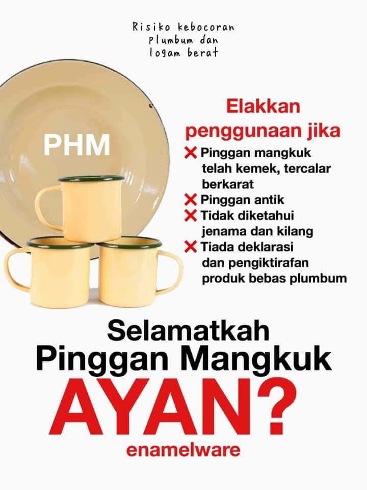 Tertunailah Hasrat Di Hati: SELAMAT KAH PINGGAN MANGKUK AYAN ENAMELWARE?