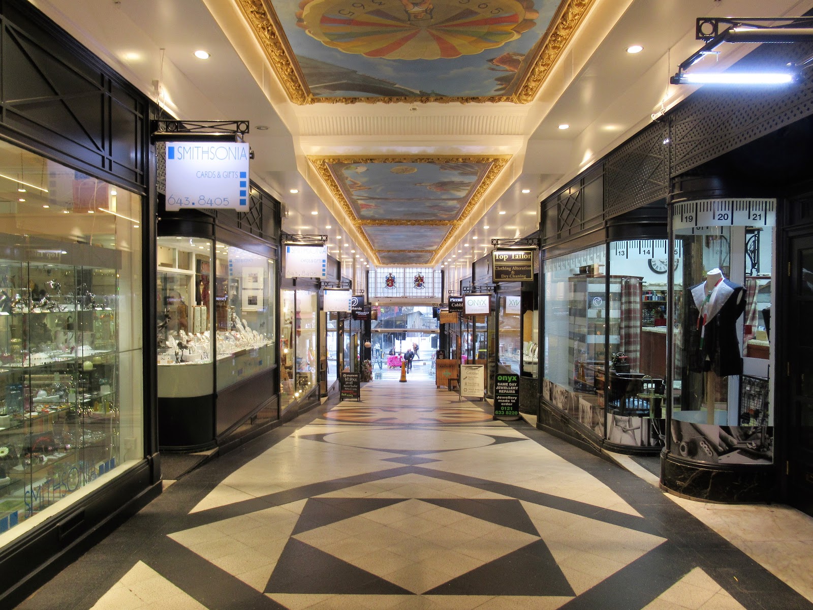 Martin Brookes Oakham: Piccadilly Arcade Birmingham