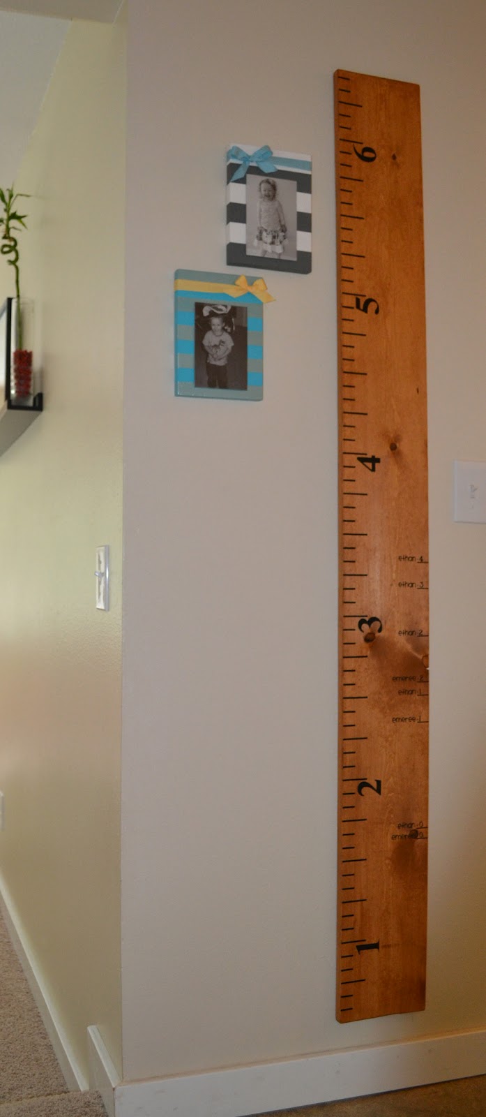 Nap Time Crafts: Growth Chart Board