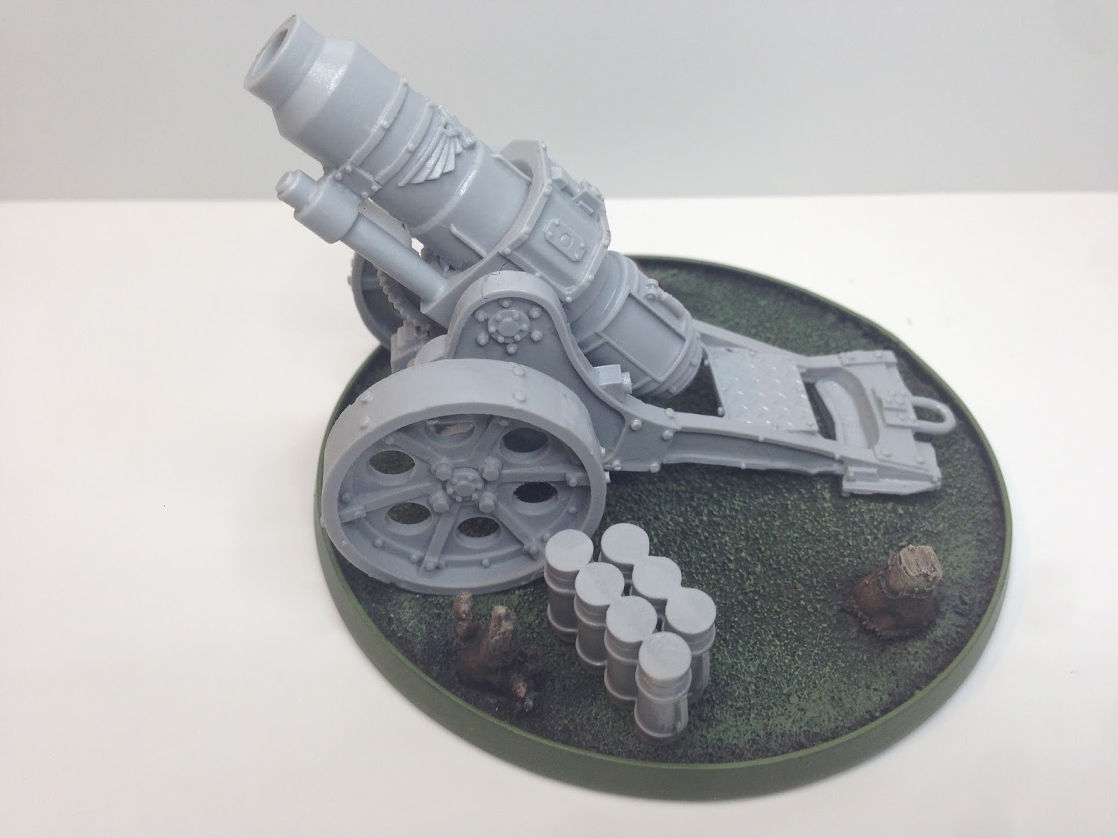 143rd Assault Brigade: Bases for Heavy Mortar and Thudd Gun