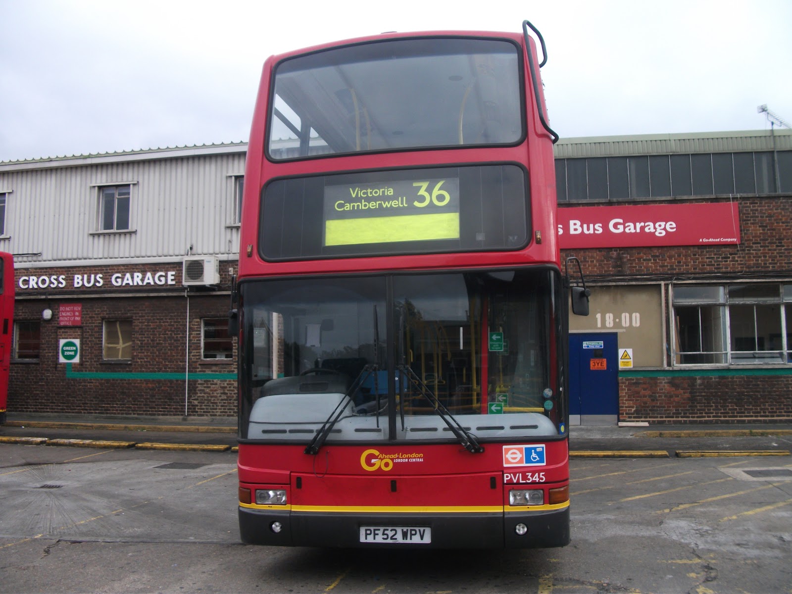 The Circle of London : Go Ahead London New Cross Garage [NX]