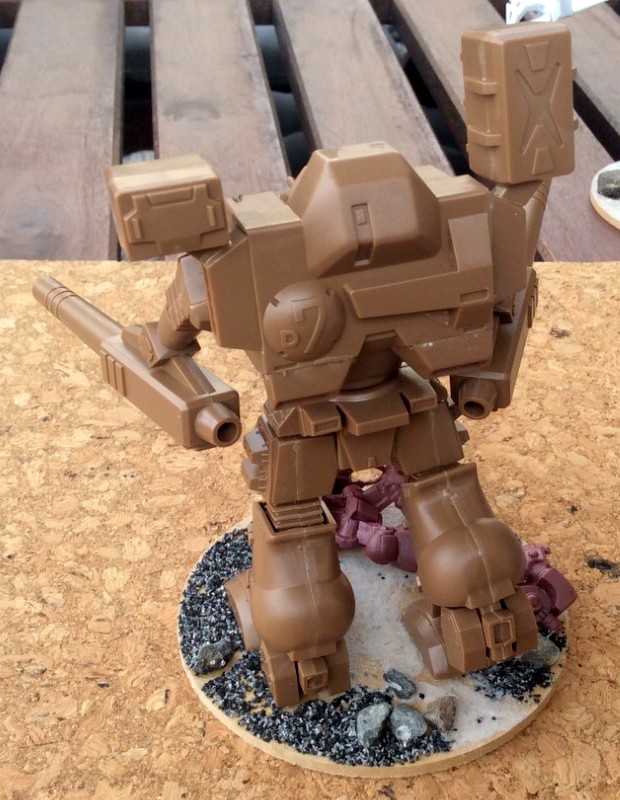 Gunners wargaming: 15mm Mech lance ready for paint