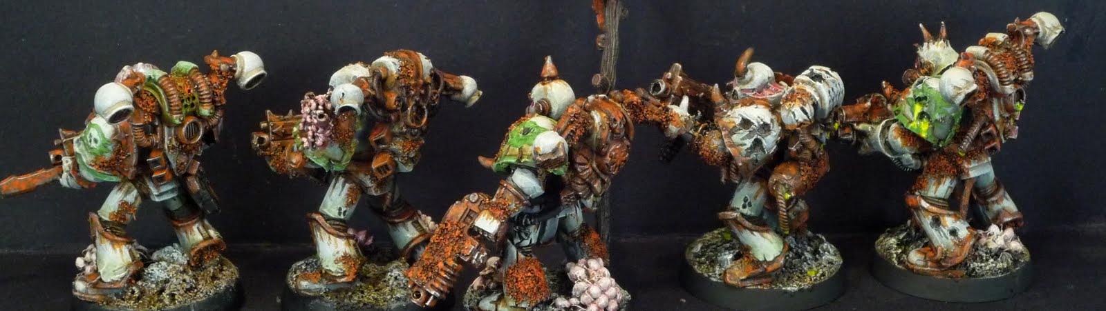Super Massive Beast: Death Guard - Nurgle Marines - Unit 3
