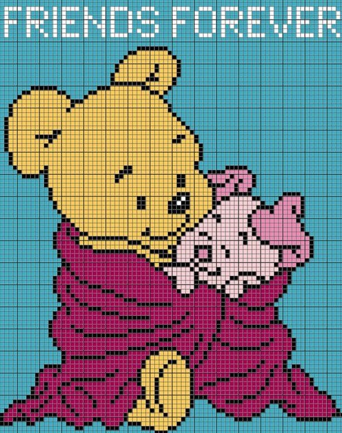 Grilles c2c Disney et tous les autres