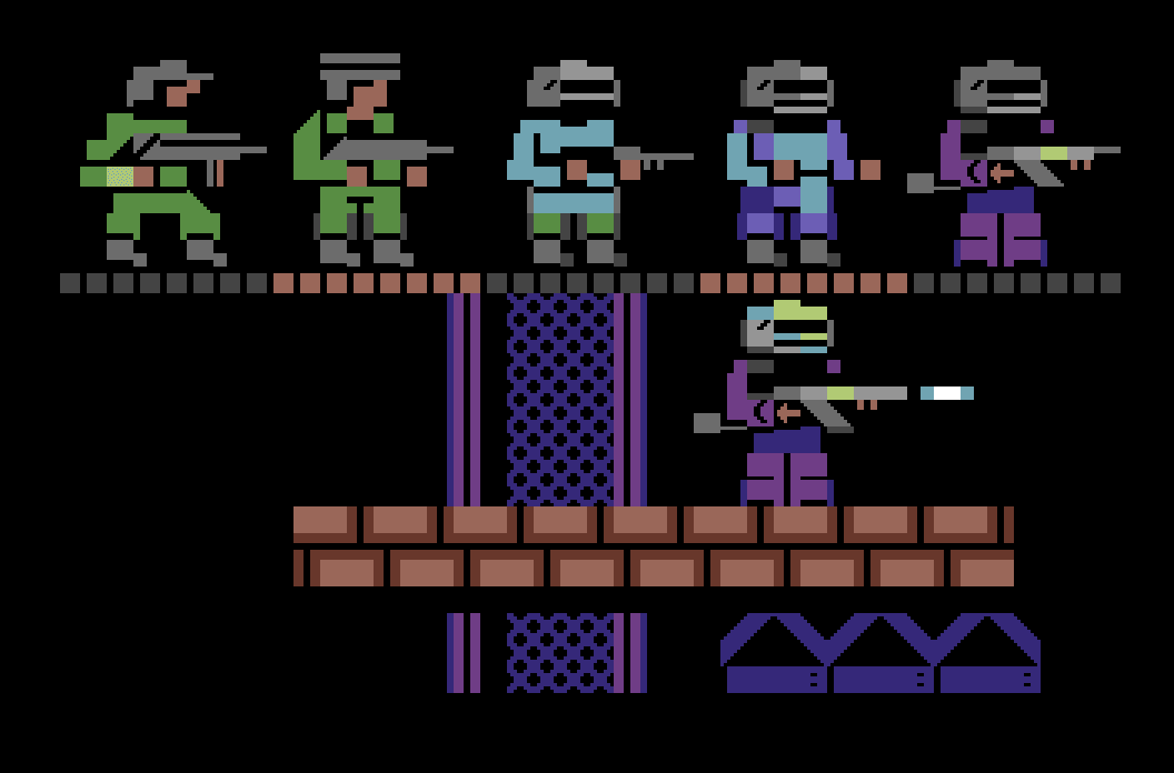 Old Machinery: PETSCII processes