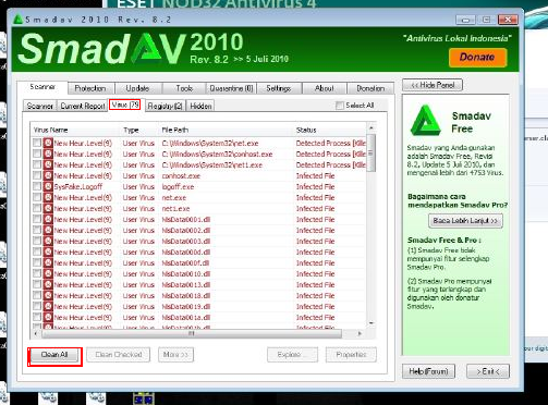 Tutorial Scan Virus Menggunakan Smadav