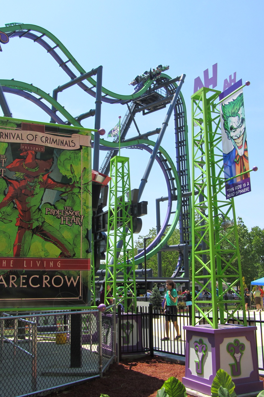 NewsPlusNotes: The Joker Brings 'Spinsanity' to Six Flags Great ...