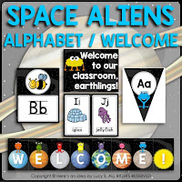 Here's an idea: Space Aliens (or Monsters) Classroom Theme