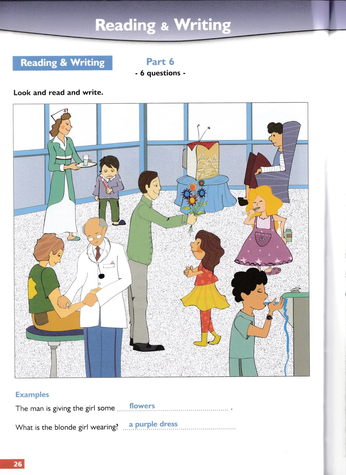 English Cambridge Tests - Complete Movers Tests - Let Your Hair Down!