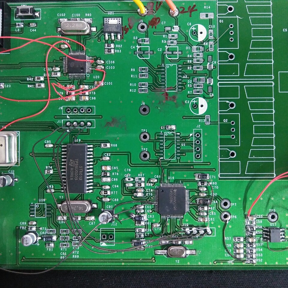 삽질을피하는방법: TAS5508C - VS1053B 사이의 I2S 연결 실패. TAS5508C - STA013 는 성공