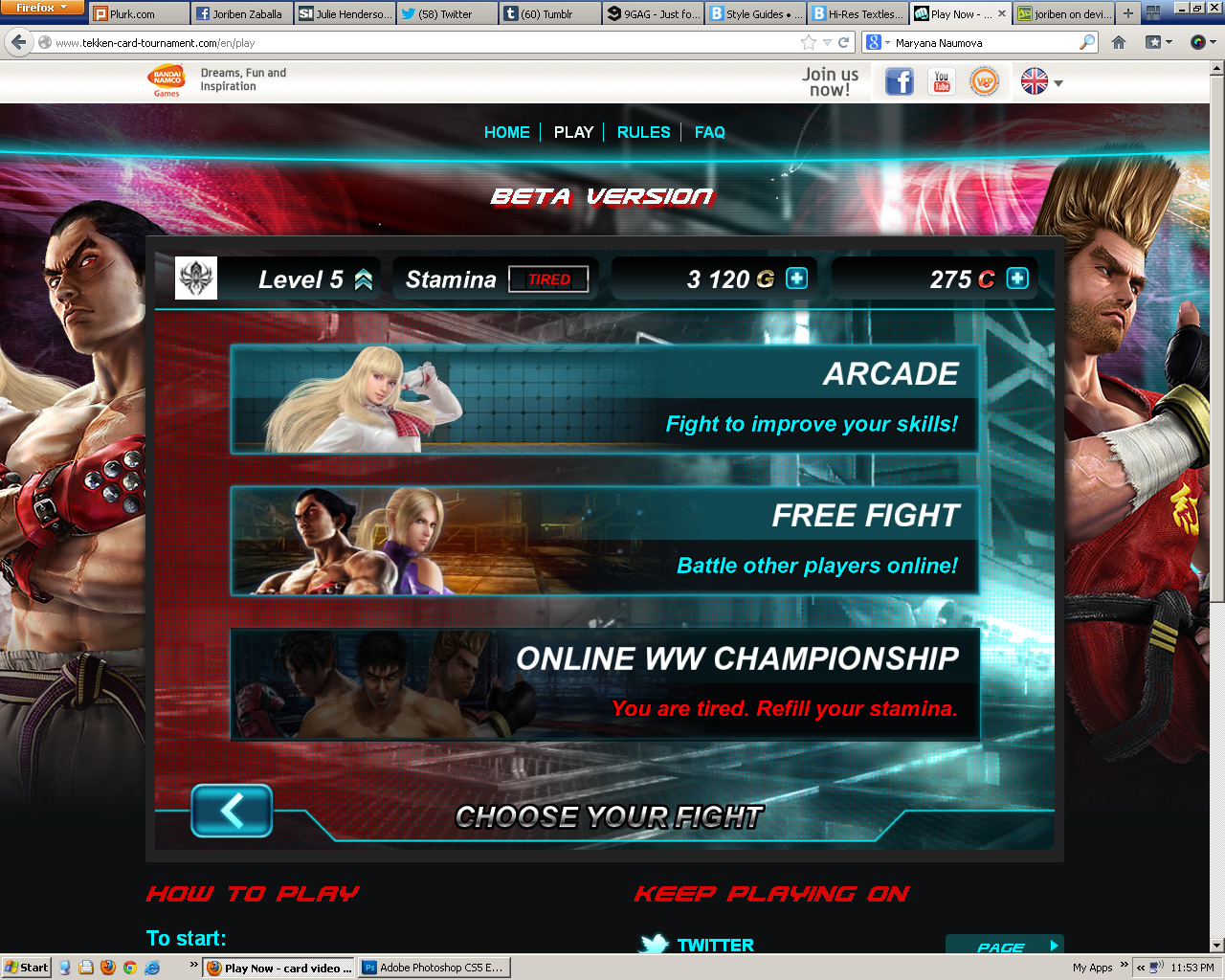 Bringing a Whole New Tekken Experience: Tekken Card Tournament | Jori's ...