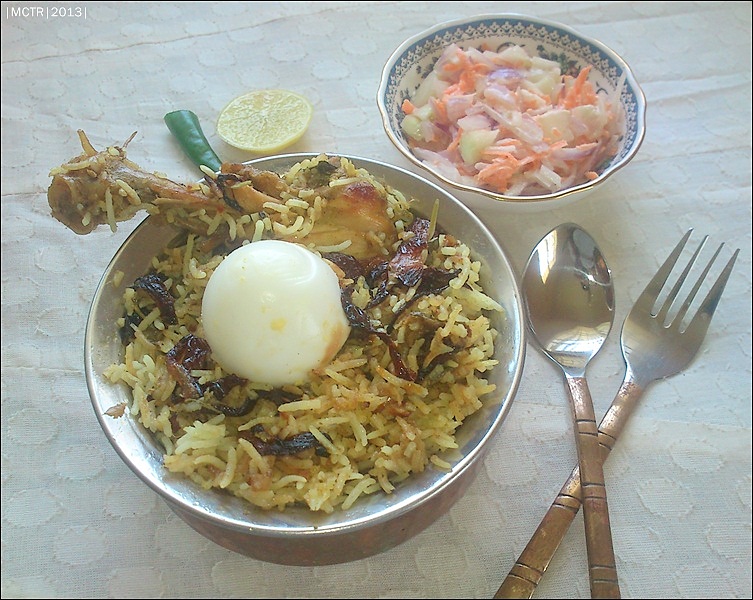 (Amma Cooks) Chicken Dum Biryani | My Culinary