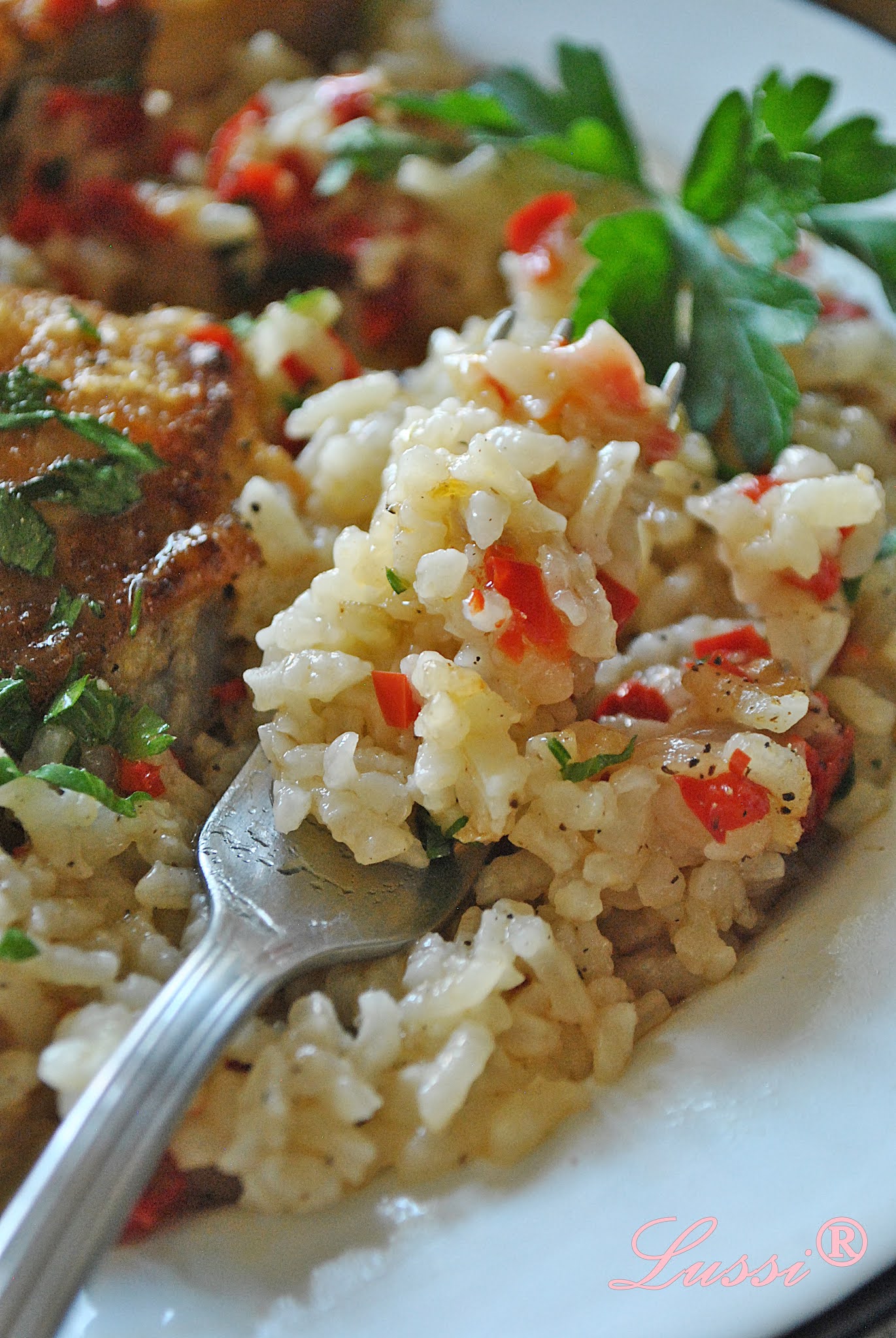 Lussi`s World of Artcraft: Как се прави традиционно пиле с ориз ...