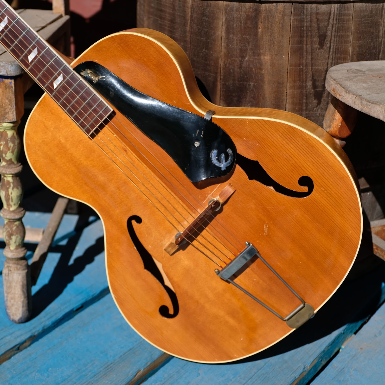 1949 Epiphone Blackstone Carved-Top Archtop Guitar