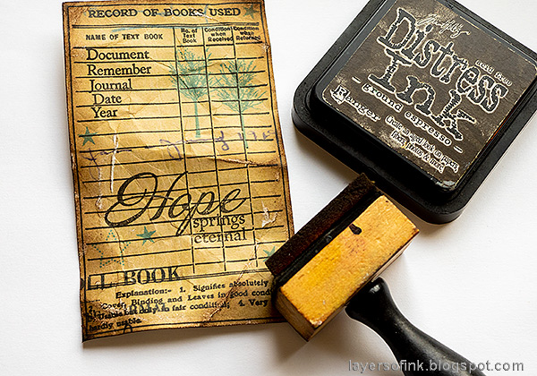 Layers of ink: Textured Notebook Tutorial