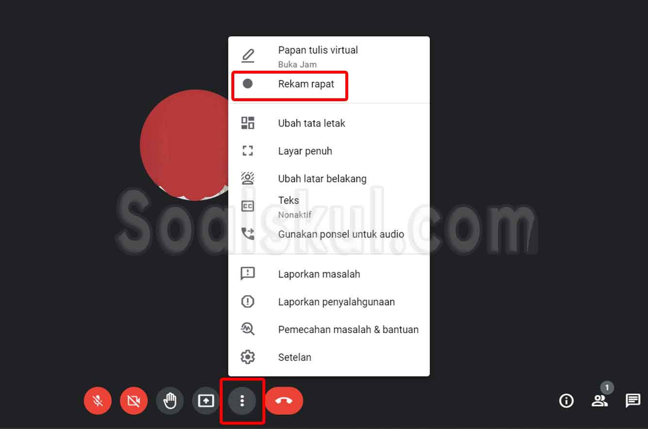 Cara Merekam Layar Google Meet dengan Akun G Suite - Soalskul