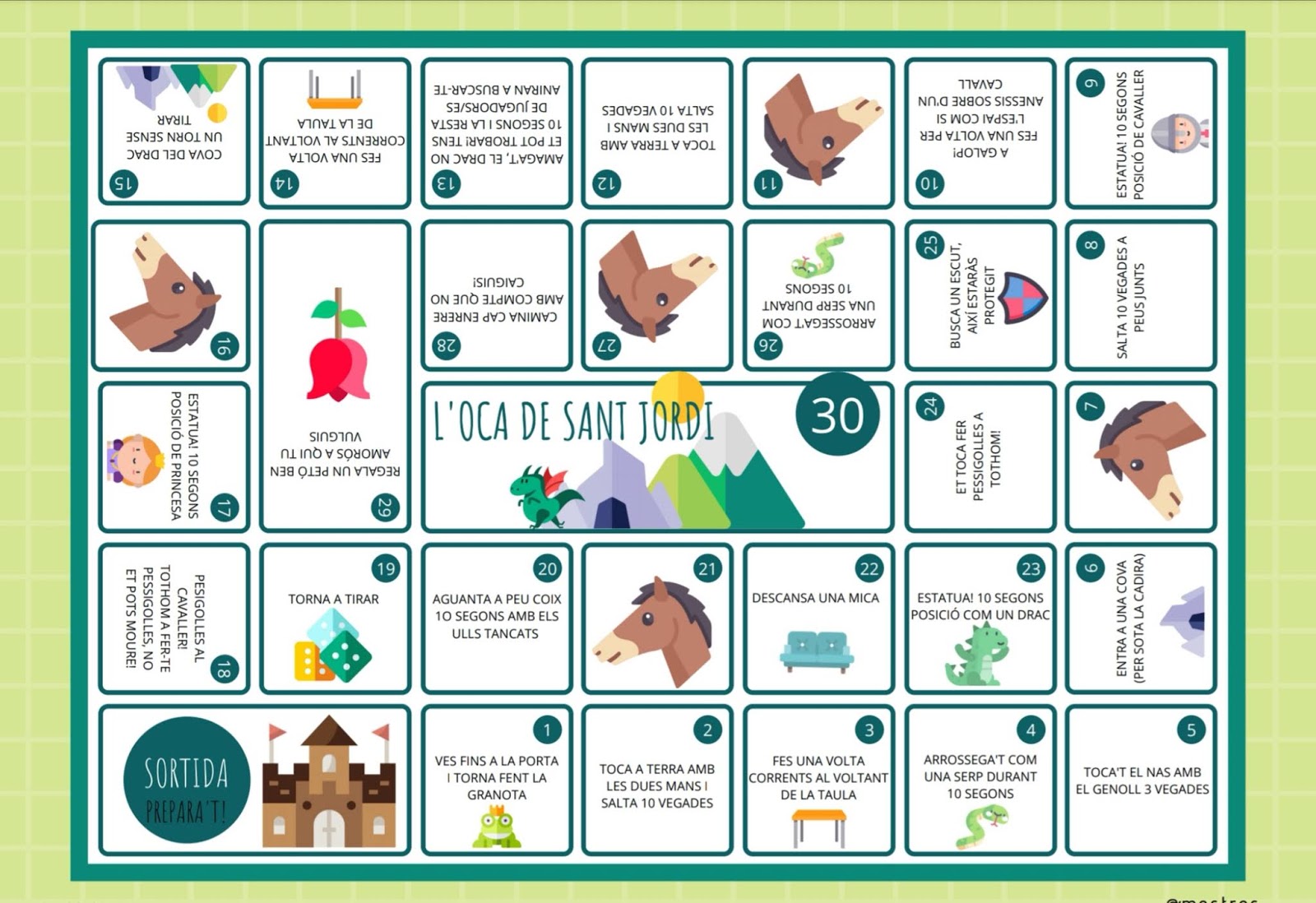 EL JOC DE SANT JORDI