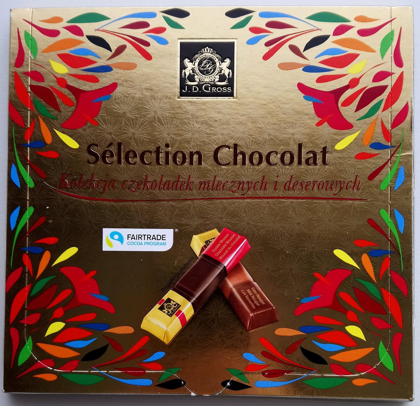 Chwile zasłodzenia: J.D. Gross Selection Chocolat Herbe Sahne / Dark ...
