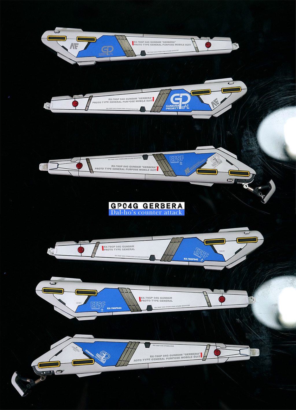 Gundam Family: RE/100 Gundam GP04 Gerbera Custom Build